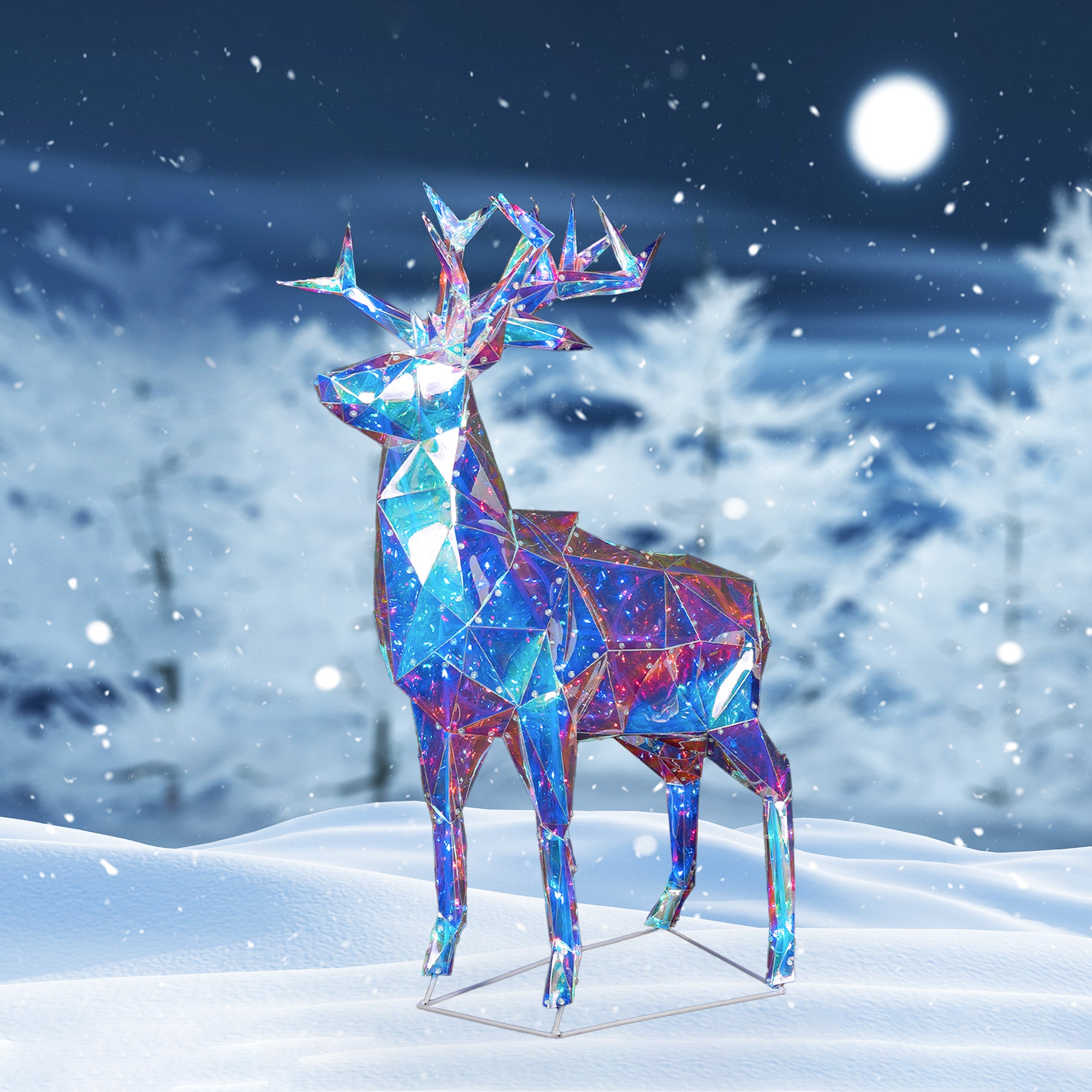 Kolding LED Deer Motif Lights